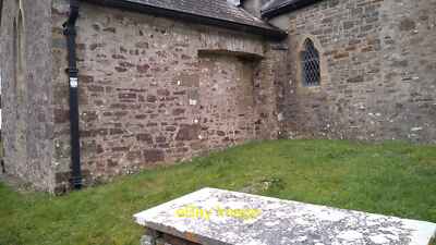 Photo 12x8 Amroth Church - St Elidyr Interesting feature. c2022 | eBay