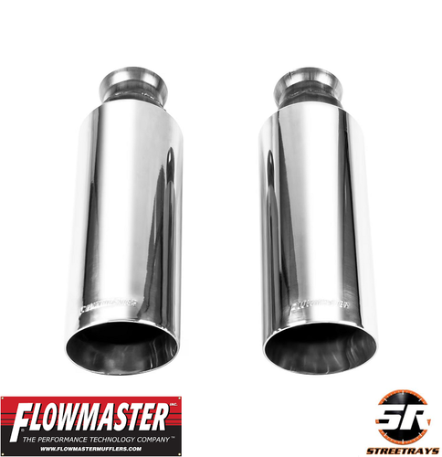 Flowmaster Clamp On Exhaust Tips Direct Fit For 09-03 Ram 1500 5.7L Hemi 15356 | eBay
