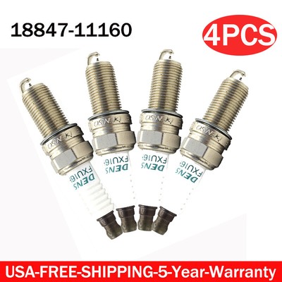 4x Spark Plugs New 18847-11160 New IRIDIUM For Hyundai Kia IRIDIUM | eBay