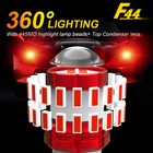 1157 7528 2357 2057 LED Pure Red Brake Stop Tail Light Bulbs For ...