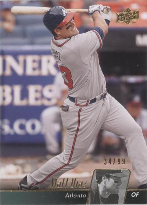 2010 Upper Deck - Matt Diaz #60 Gold /99 for sale online | eBay