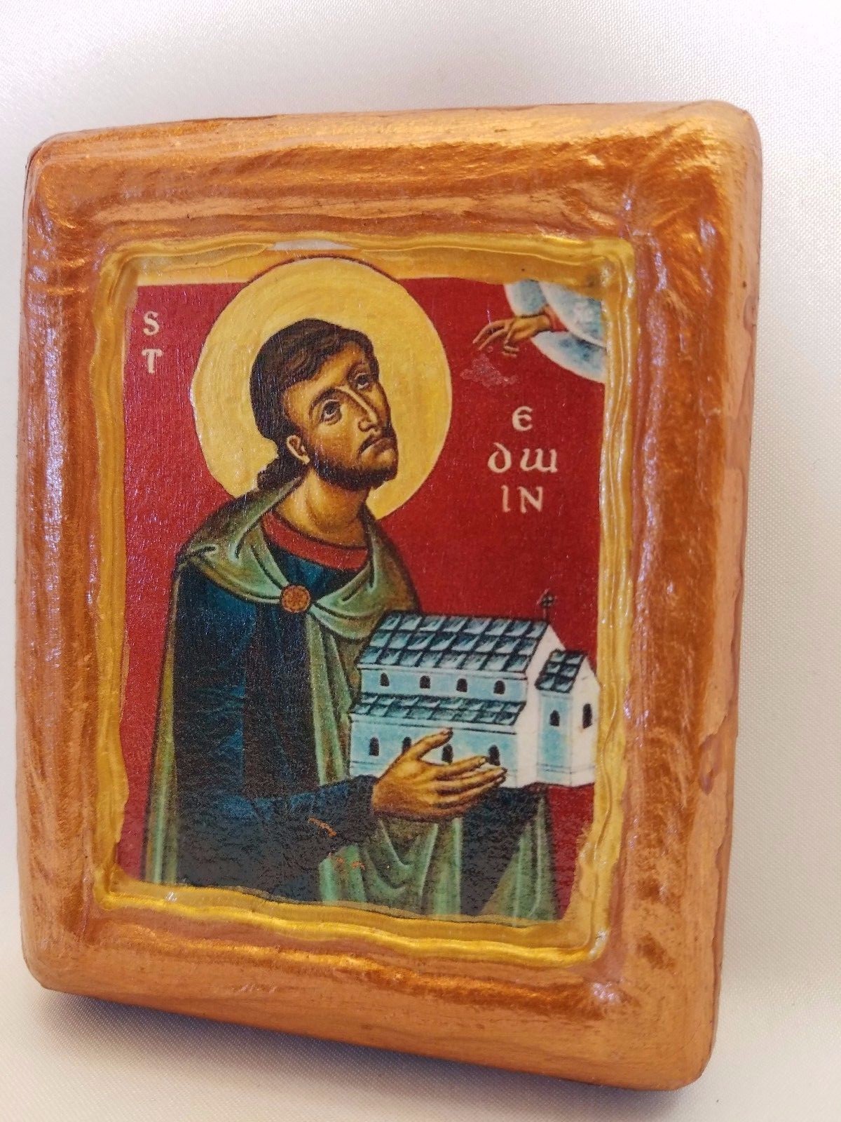 Saint Edwin Eadwine Æduinus King of Deira and Bernicia Christianity ...