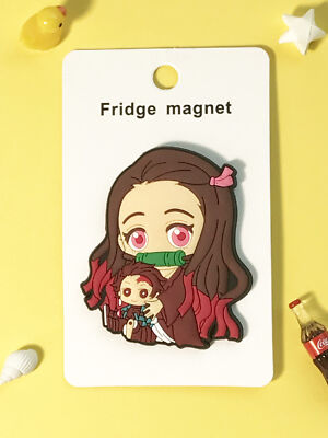 Demon Slayer Kamado Nezuko Anime Cosplay Fashion Fridge Magnet MagNICI ...