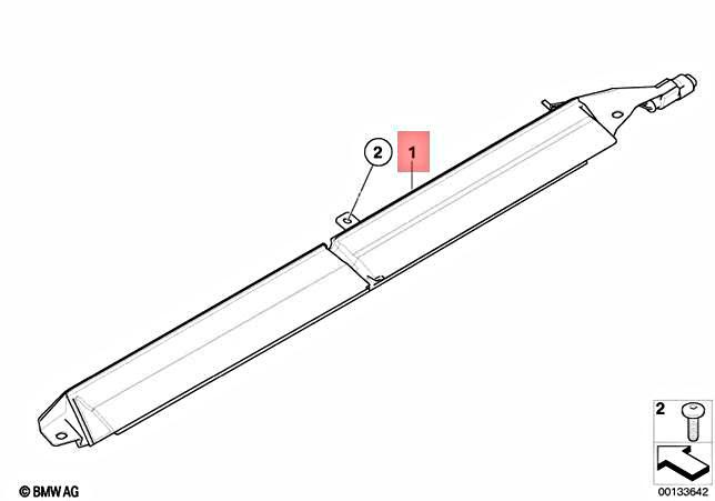 Genuine+BMW+5+Series+E61+Third+White+Brake+Stop+Light+63257145667+OEM ...