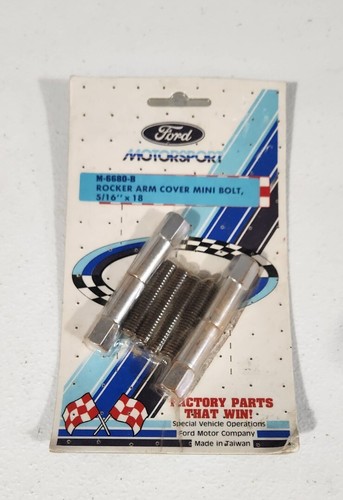 Ford Motorsports rocker arm cover Mini Bolt 5/16 x 18 | eBay