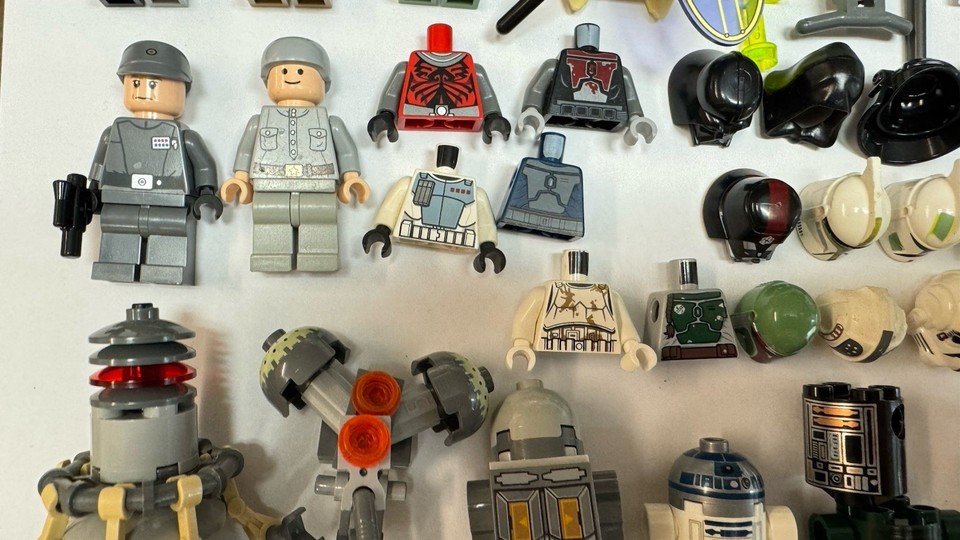 LEGO Star Wars Incomplete Minifigures, Parts, Accessories, Astromechs ...