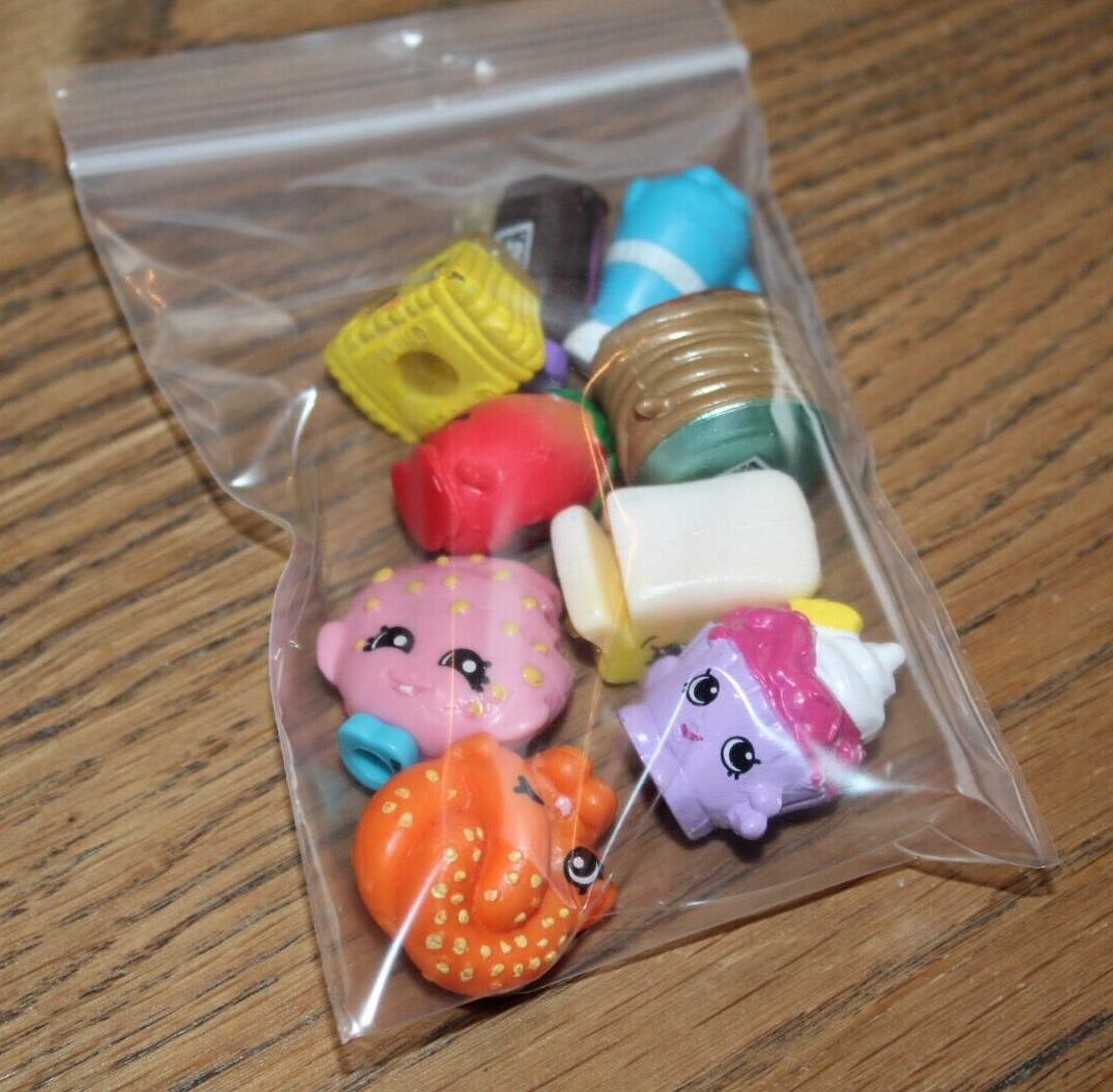 SHOPKIN Collectible Set (9) Random Shopkins LOT Mixed No Duplicates ...