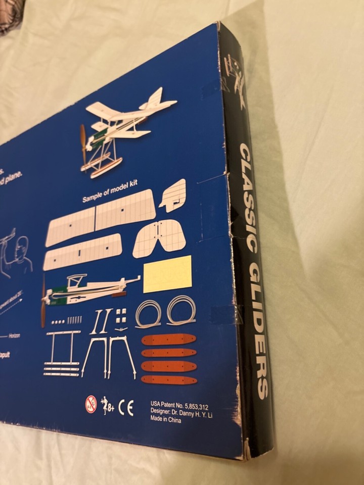 New in Box Boeing Classic Gliders Model kit RARE NIB 6 aircrafts in all ...