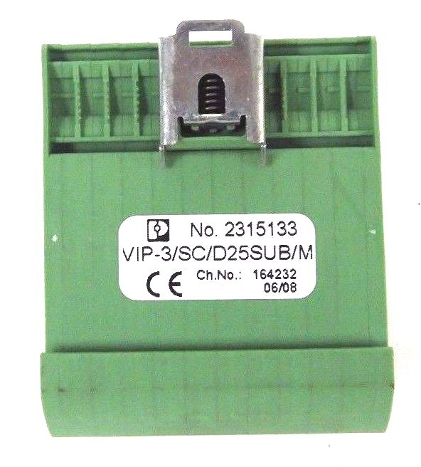 PHOENIX CONTACT 2315133 VARIOFACE MODULE VIP-3/SC/D25SUB/M | eBay