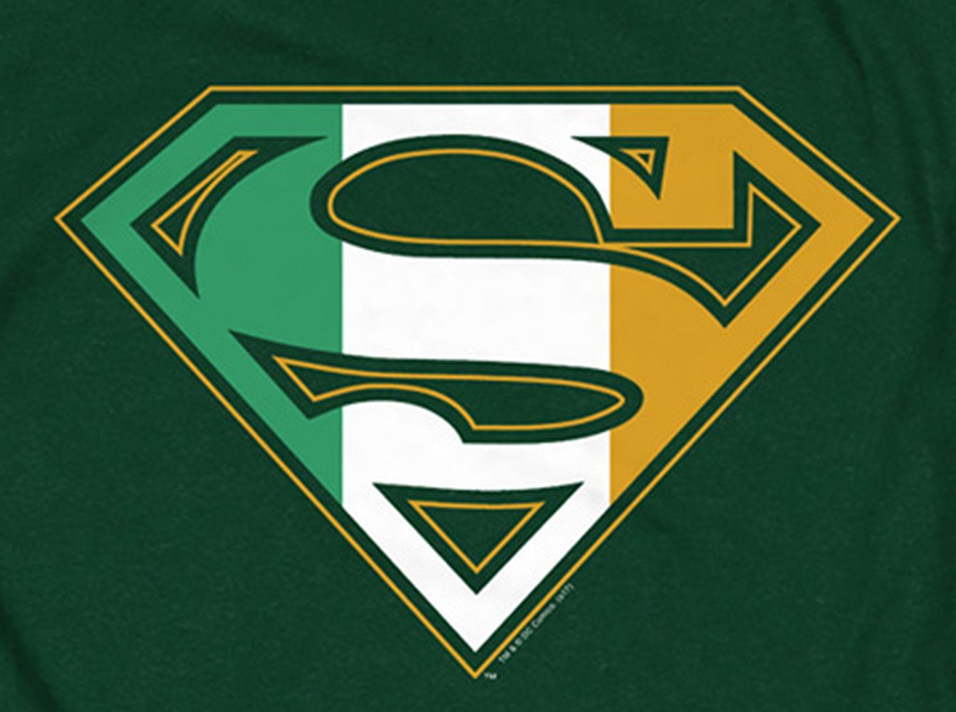 Superman "Irish Shield" T-Shirt - Adult, Child | eBay