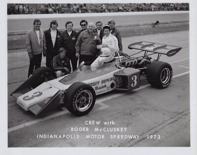 Roger McCluskey Indy 500 Indianapolis Race Car 1973 - Original IMS ...