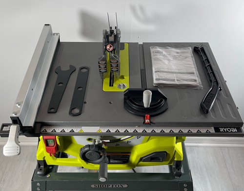 Ryobi 8 1/4" Compact Corded Table Saw, w/Accessories, 5000 RPM | eBay
