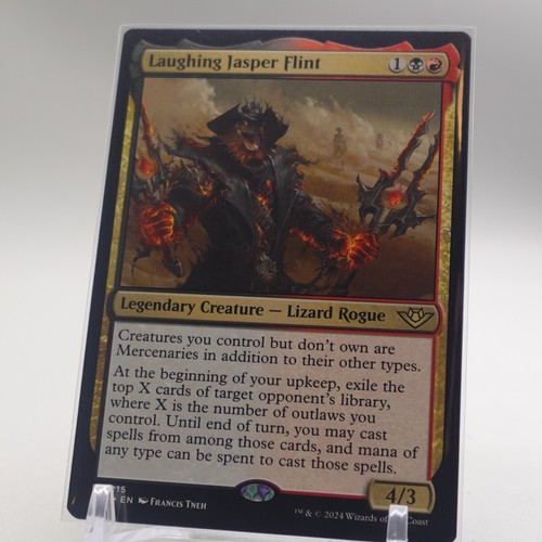 MTG Laughing Jasper Flint Outlaws of Thunder Junction OTJ 215/274 ...