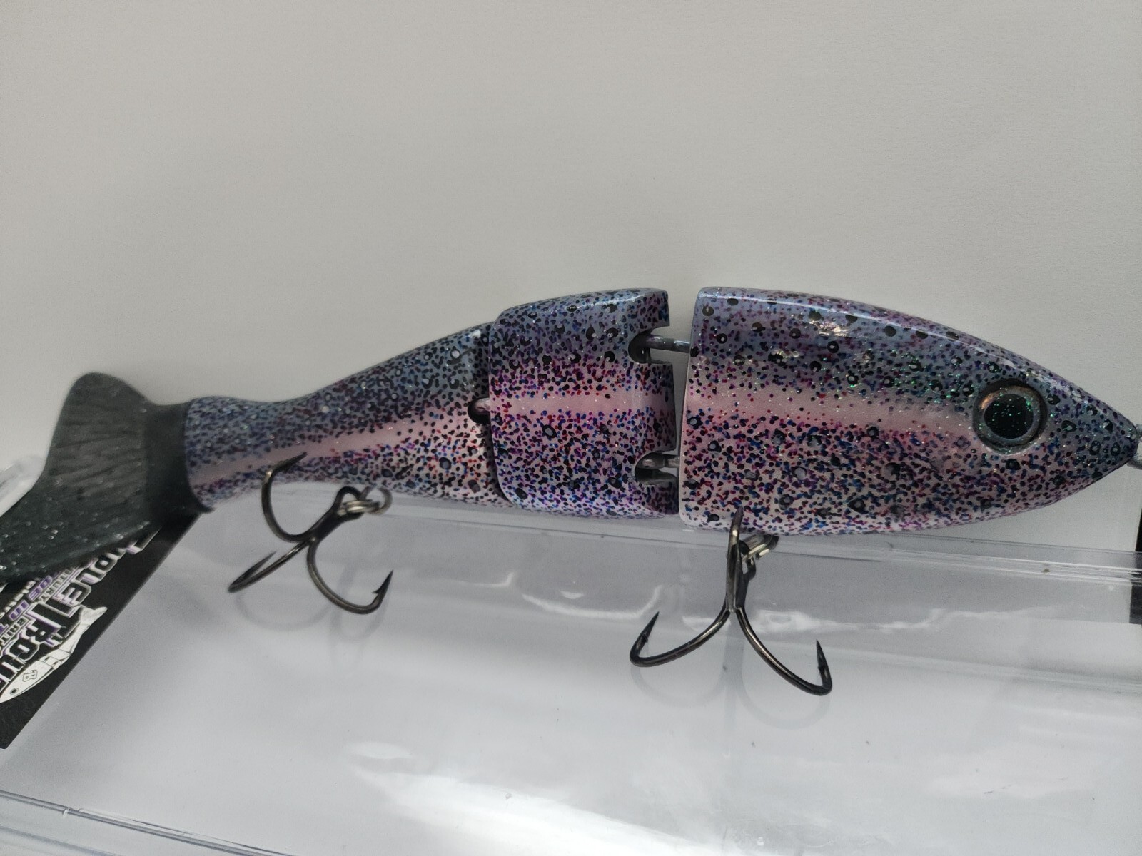 LIMITED EDITION 10 INCH TRIPLE TROUT, Big Bass lure,RARE FIND,SLOW SINK ...