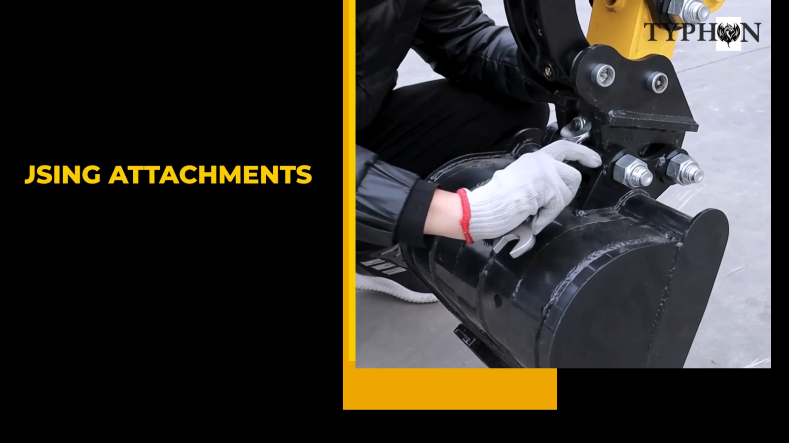 TYPHON Attachment 600mm Screening Skeleton Bucket for Mini Excavators ...