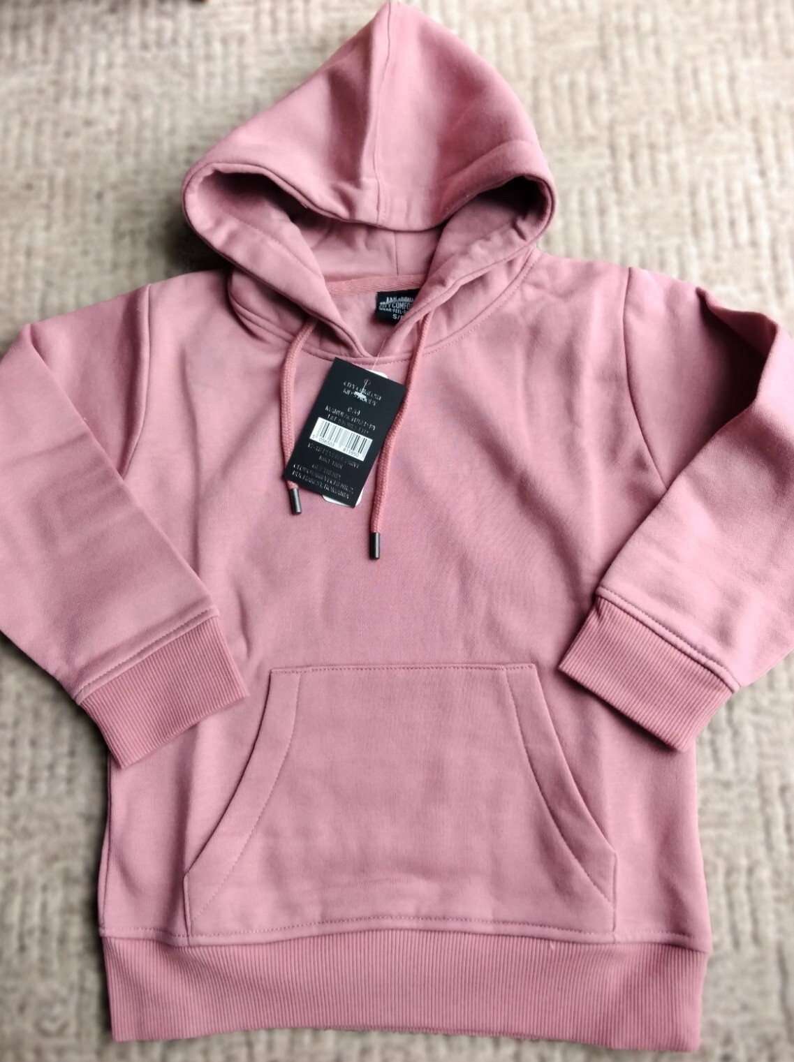 BNWT Girls Pink Hoodie Age 5-6 Years | eBay