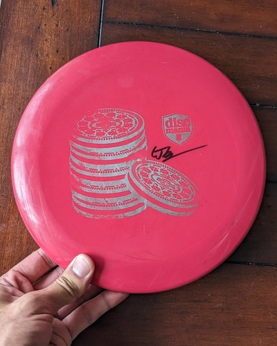 Red Discmania S-Line P2, Innova Made, Disc Golf, 176g, cookie stamp | eBay