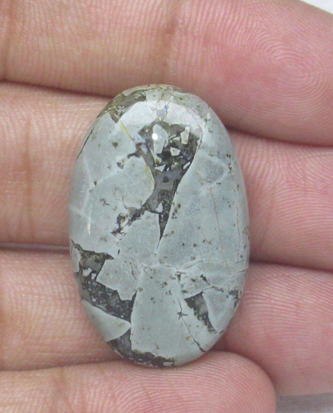 Green Howlite Cabochon Oval Shape 43.55 ct Natural Gemstone H 7162 | eBay
