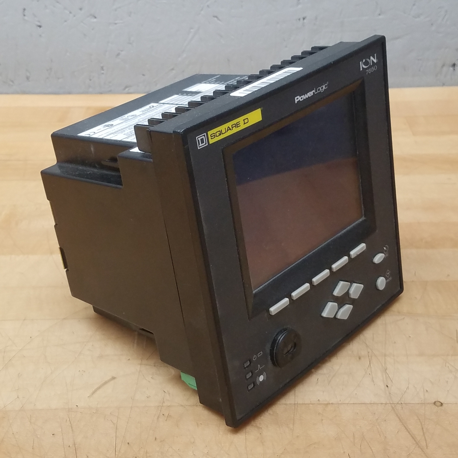 Schneider+SQUARE+D+PowerLogic+ION7650+meter+with+remote+display+S765RD ...