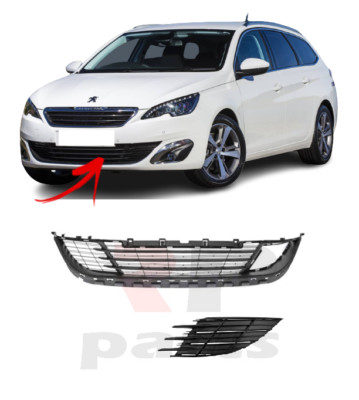 FOR PEUGEOT 308 ALLURE 2013 - 2018 NEW FRONT BUMPER LOWER GRILLE PAIR ...