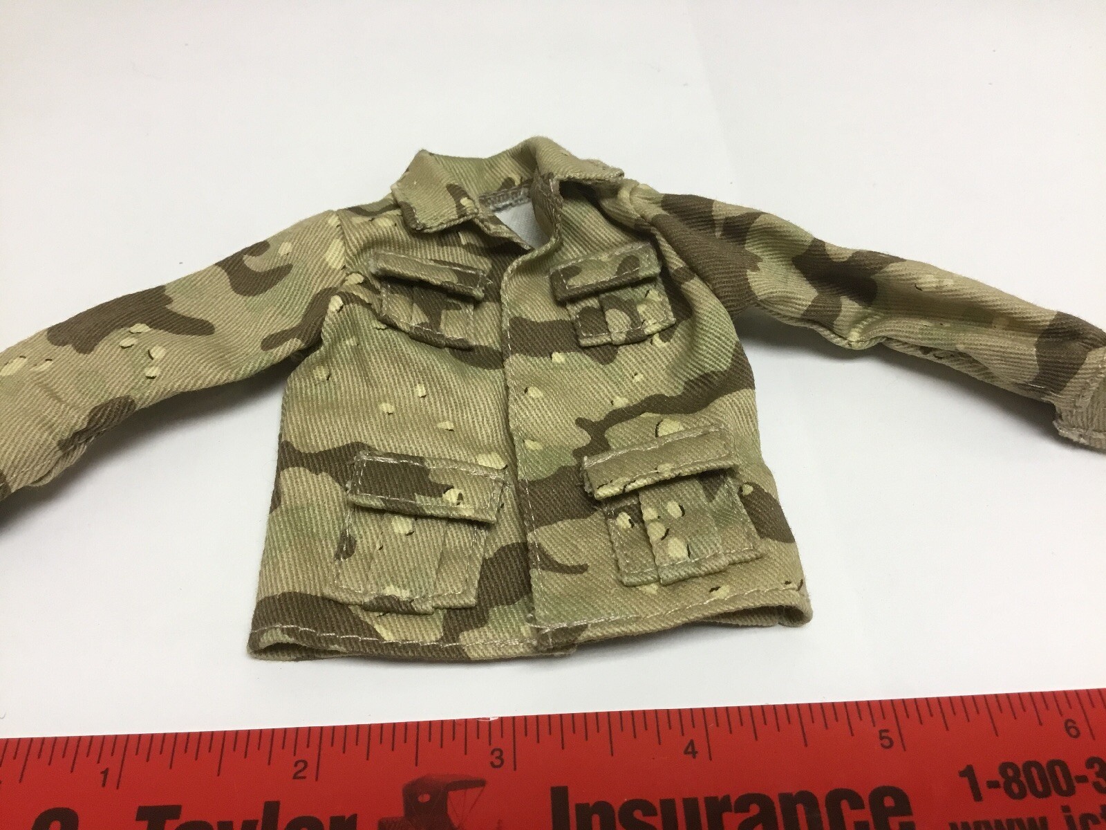 GI JOE JACKET FOR 12" ACTION FIGURE 1/6 SCALE 1:6 21st Century | eBay