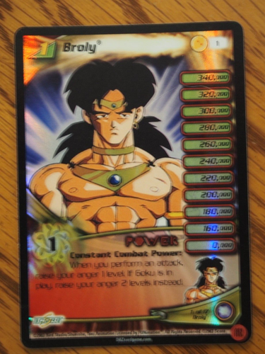 Dragonball Z CCG Buu Saga Broly mint foil card | eBay