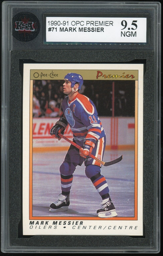 Mark Messier 1990-91 OPC Premier #71 Edmonton Oilers KSA 9.5 NGM | eBay