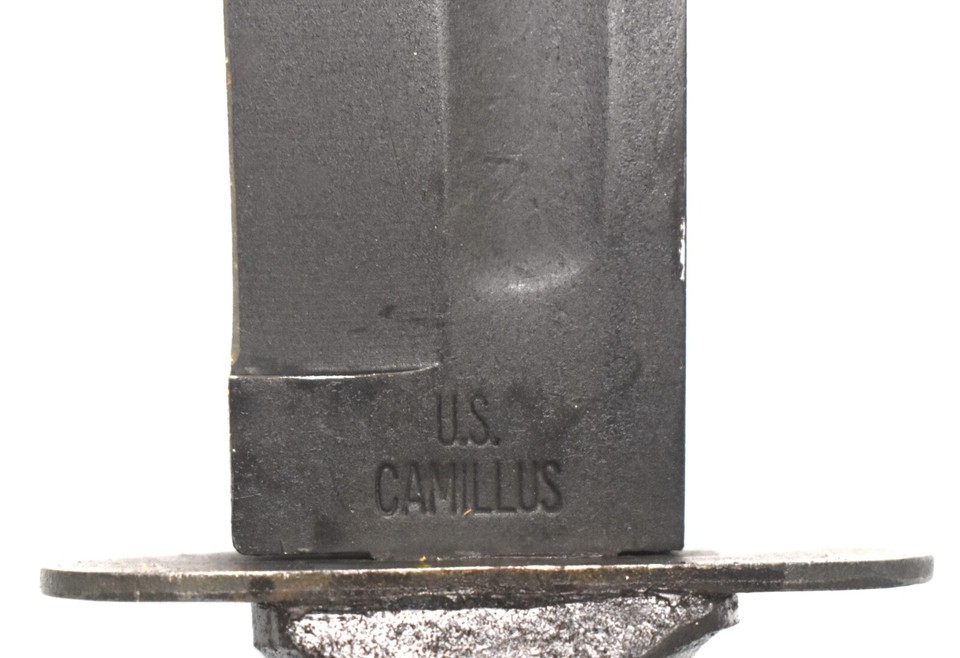 Vintage Original USGI US Combat Knife & USGI Leather US Scabbard MINT 4 ...