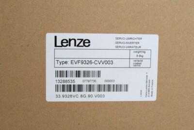 EVF9326-CVV003 Ipcs New Sealed Lenze Inverter EVF9326-CVV003 | eBay