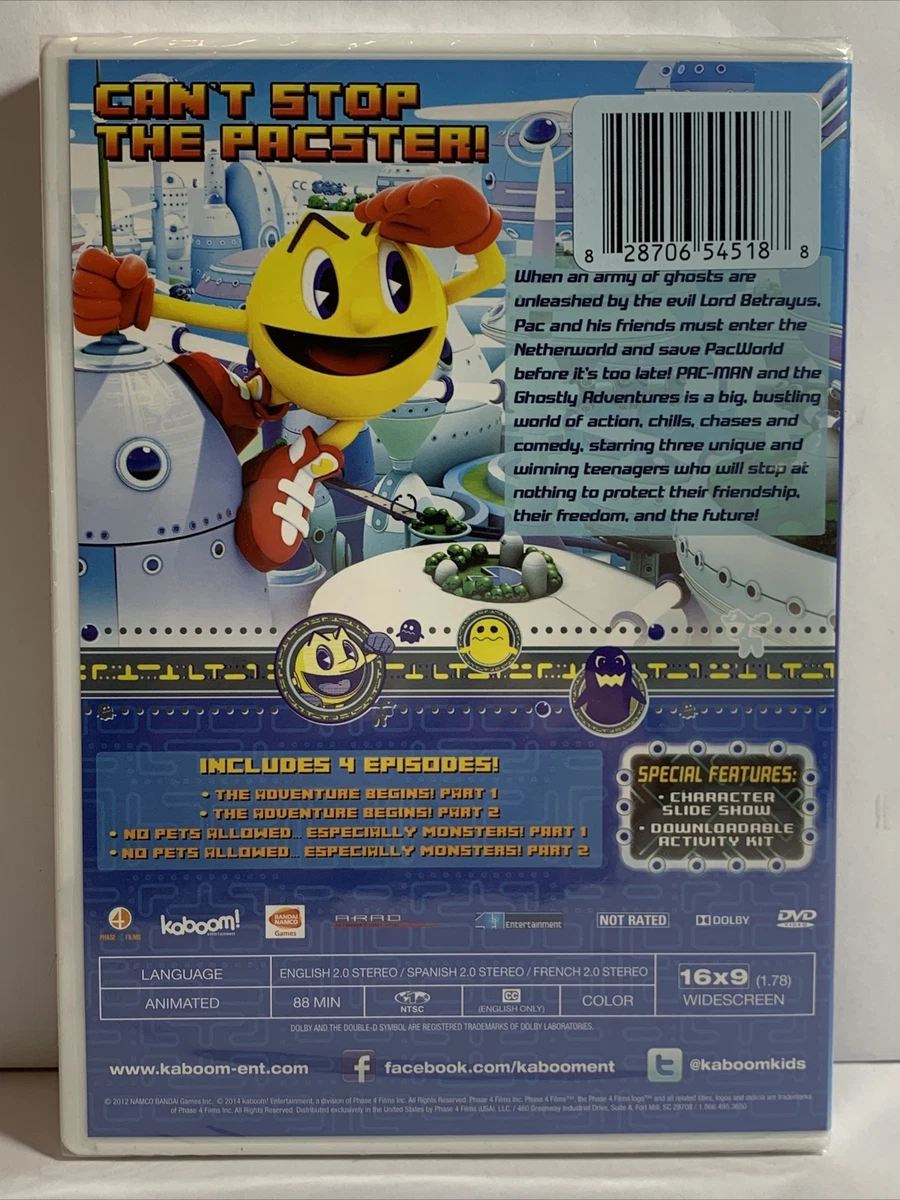 Pacman And The Ghostly Adventures Dvd