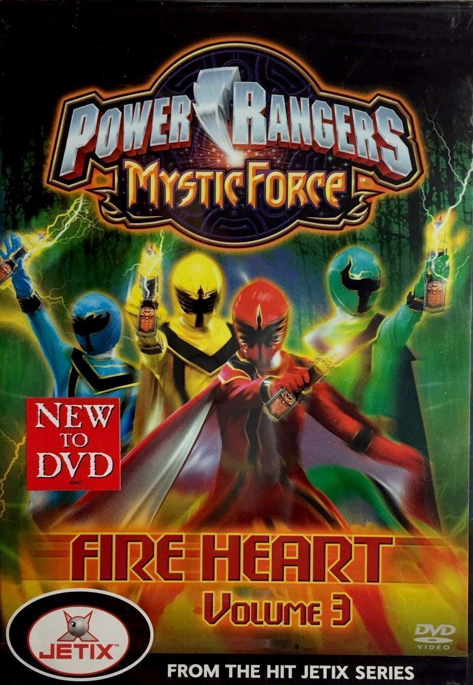 Power Rangers Mystic Force Fire Heart Volume 3 DVD 2006 NEW ...