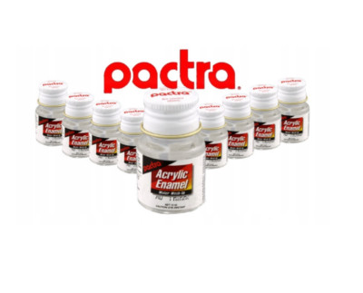 PACTRA (BY TESTORS) ACRYLIC PAINTS 10ml FULL RANGE FLAT/MATT, GLOSS ...