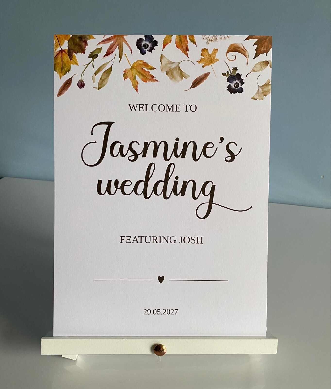 Funny WELCOME to bride's wedding SIGN featuring Groom husband ...
