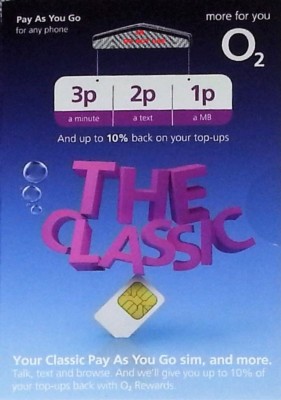 o2 Sim Card FOR O2 PHONES & UNLOCKED SMARTPHONES o2 CLASSIC SIM | eBay UK