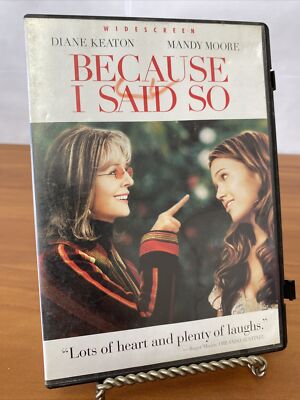 Because I Said So DVD MOVIE Widescreen) 25193227027| eBay