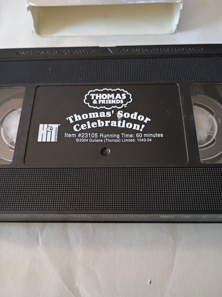 Thomas The Tank Engine and Friends VHS Vintage TV Show Tapes Lot Of 3 ...