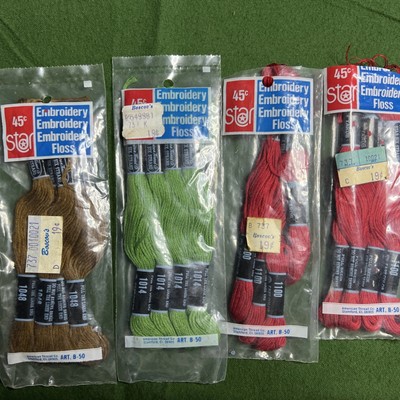 NOS American Thread Company Embroidery Floss | eBay