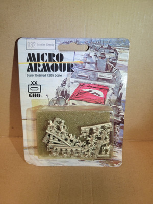 1981 Sealed GHQ MICRO ARMOUR 1:285 Scale WWII R32 Russian Cavalry ...