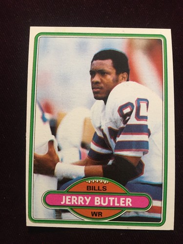 1980 Topps #36 Bills Jerry Butler Football Card | eBay