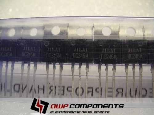 (10 Stk.) TIC246M - TRIAC, 600V, 16A, TO-220, Jilai 180 Stk. verfügbar ...