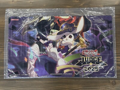 Yugioh Official Konami Silhouhatte Rabbit Judge 2025 Playmat Brand New ...