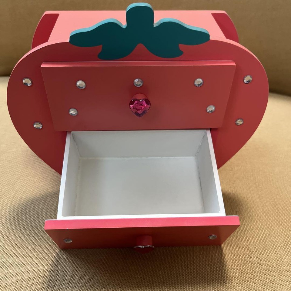 Swimmer Strawberry Drawer Wooden Trinket Chest | eBay