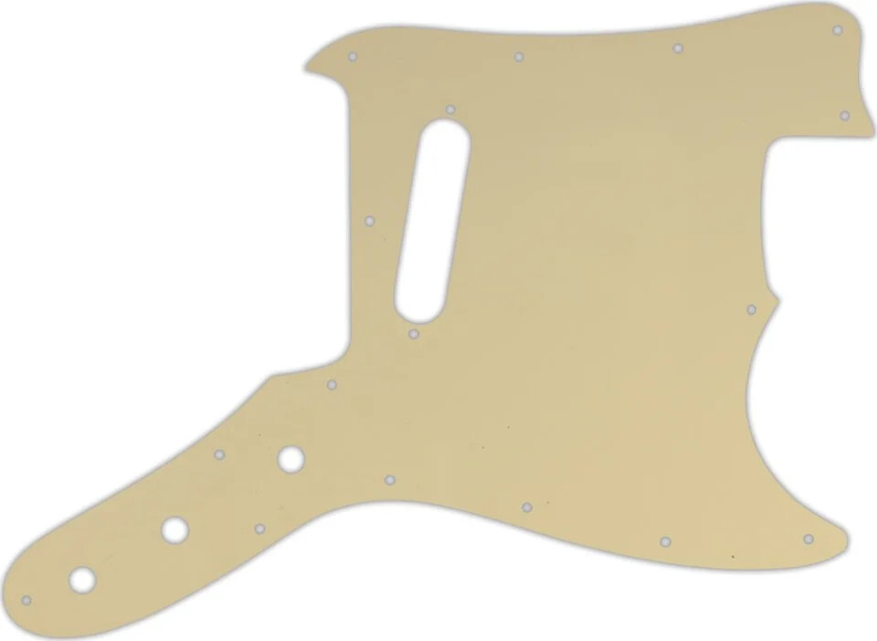 WD Custom Pickguard For Fender 1967-1981 Bronco #06B Cream/Black/Cream ...