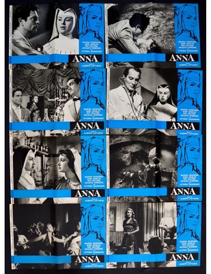 Photobustes ANNA Silvana Mangano Alberto Lattuada Vittorio Gassman F262 ...