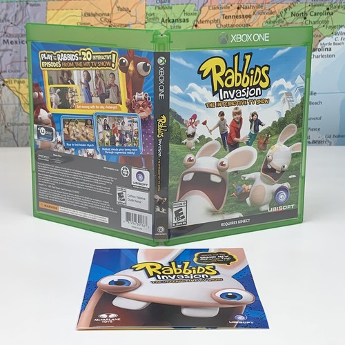 SHIPS SAME DAY *Case & Insert Only* Rabbids Invasion Xbox One | eBay
