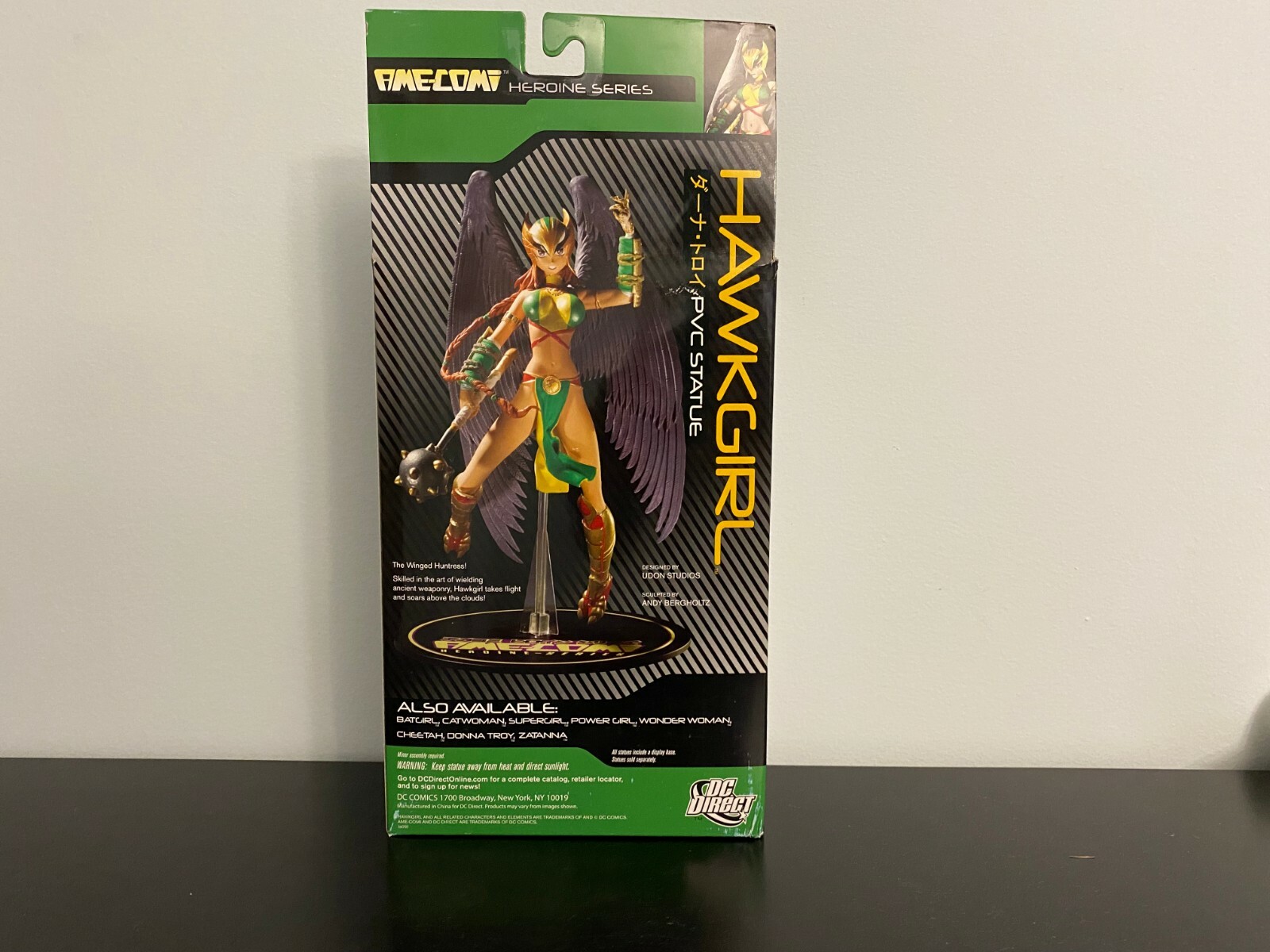 DC Direct Ame Comi Hawkgirl Heroine Series PVC Statue New In Package | eBay