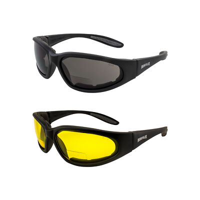 Global Vision Hercules Bifocal Motorcycle Safety Glasses Sunglasses 2 ...