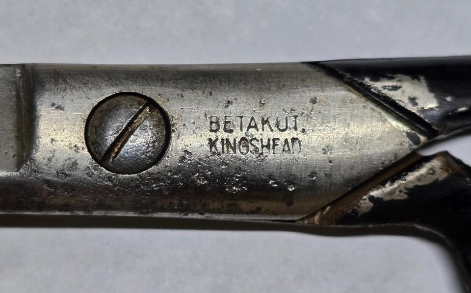 Betakut Kingshead scissors *ULTRA RARE STAMPING* | eBay