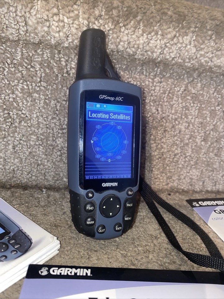 Garmin GPSMAP 60C Handheld GPS TESTED and fully functional 753759044053 ...
