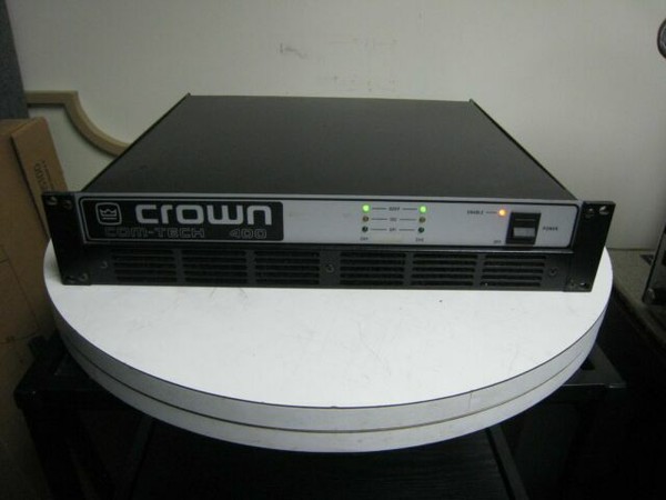 Crown Com-tech 400 Power Amp for sale online | eBay